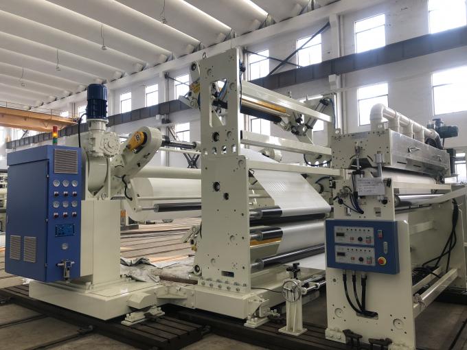 300kg/H EVA Dry Film Laminating Machine Auto Splicing Shaftless unwinder