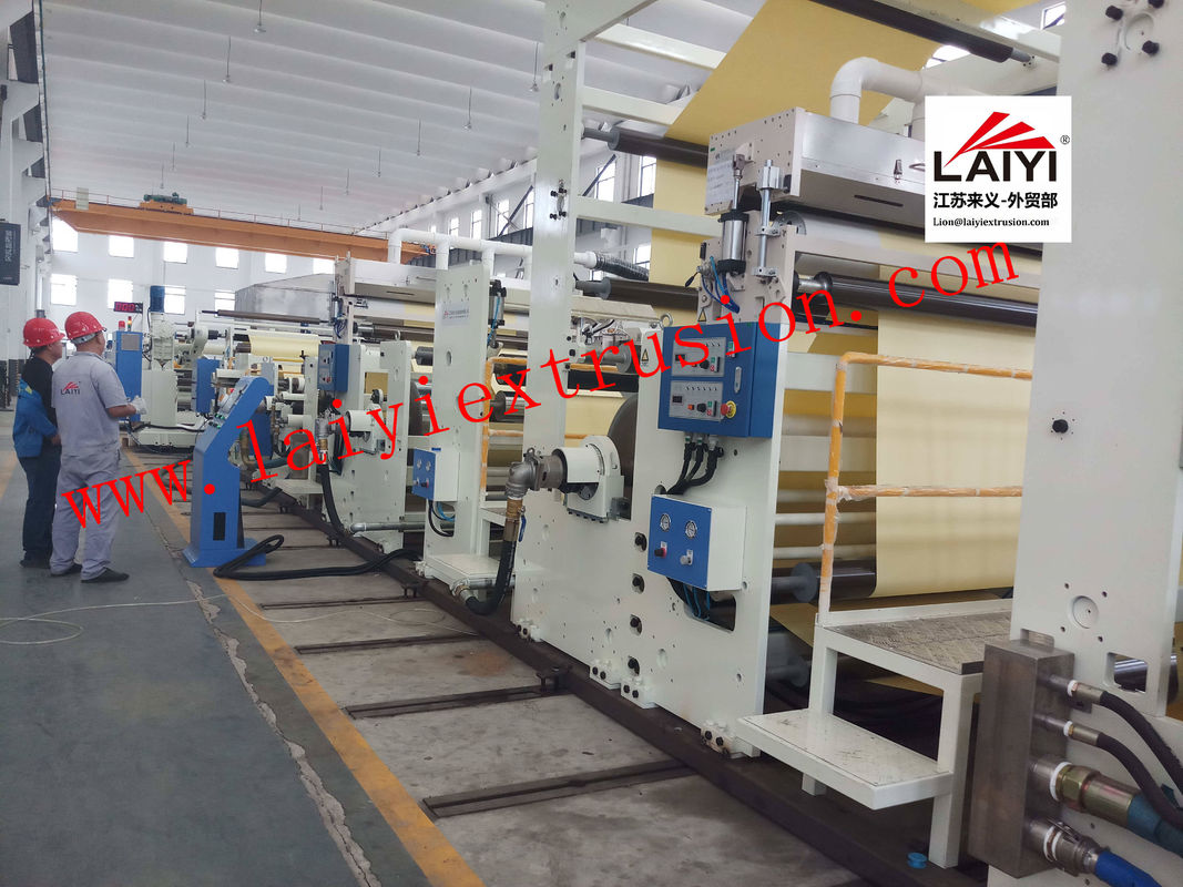 350m Min Paper Foil Lamination Machine Automatic Lift Paper Poly