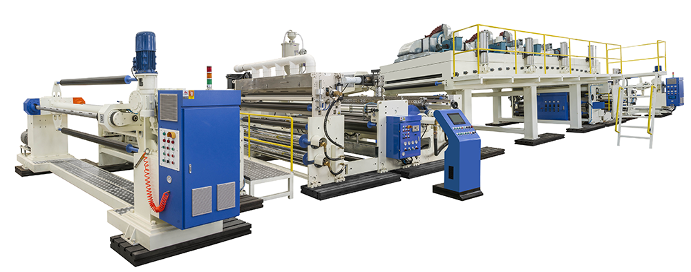 High-Speed Thermal Film Extrusion Laminating Machine 300m/min
