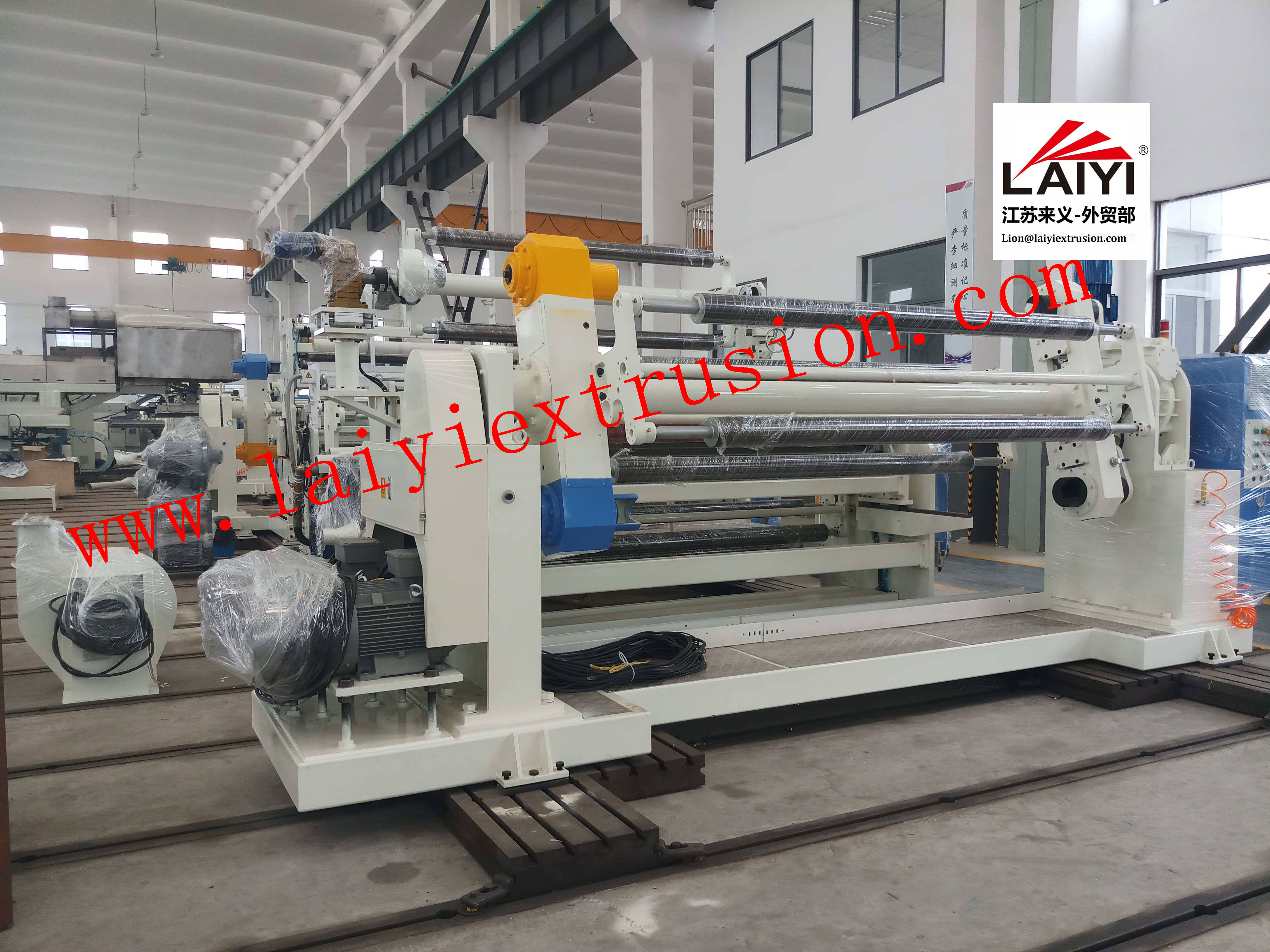 Temperature Control Extrusion Laminating Machine Hydraulic Lamination ...