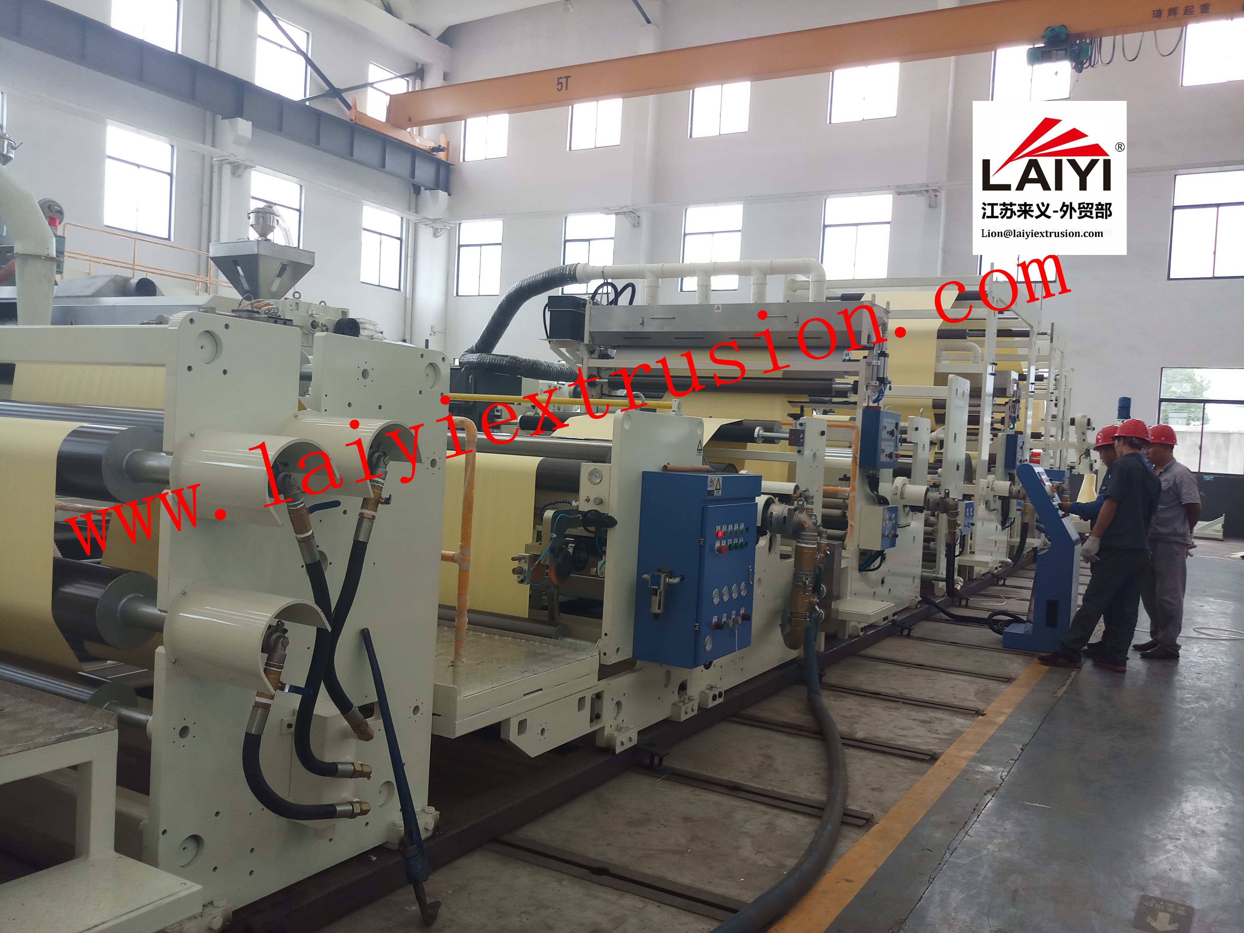 High Efficiency Coating Lamination Machine Double Shaft Easier Operation