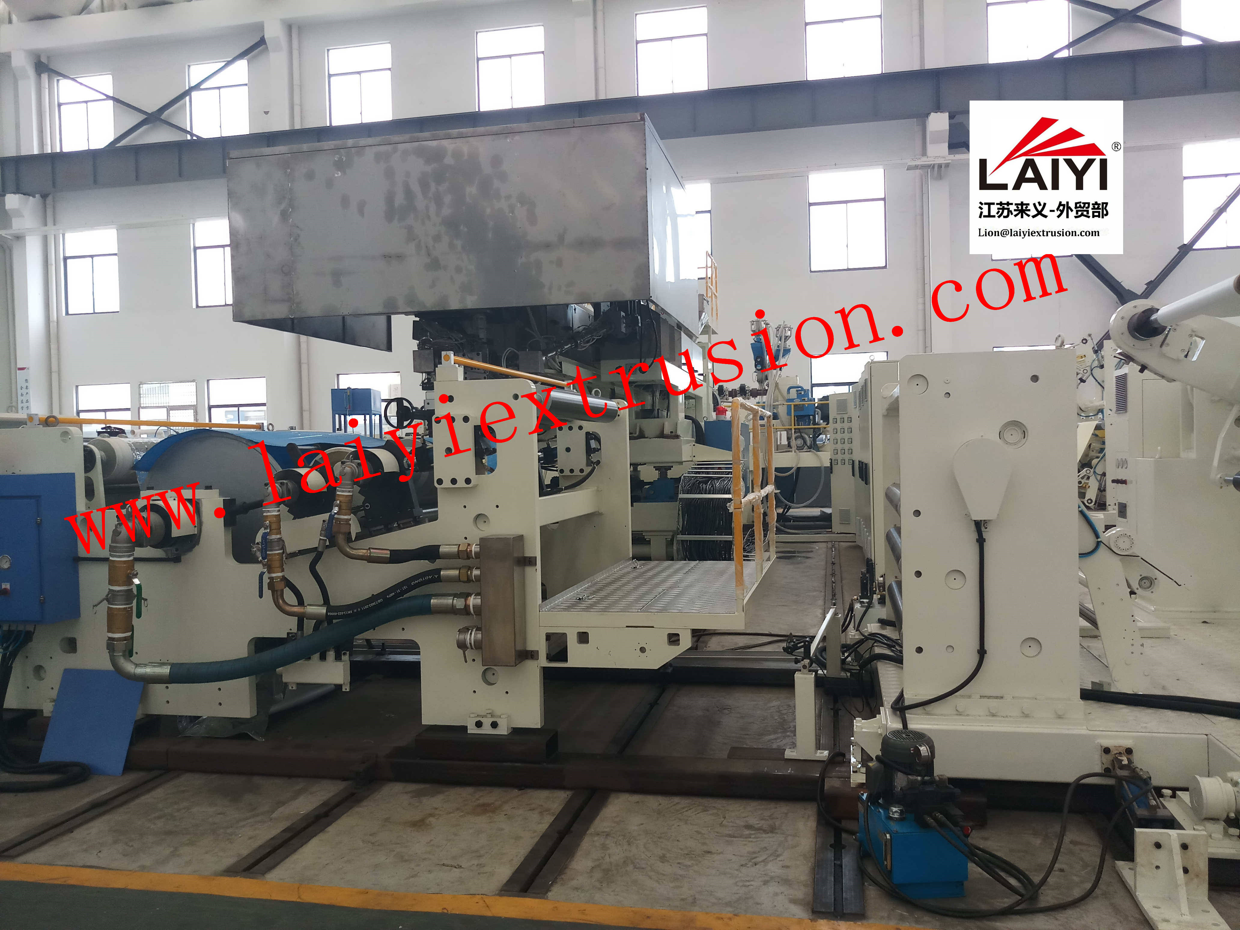 Adhesive Coating Extrusion Coating Machine Max 300kg/H Or 450kg/H Output