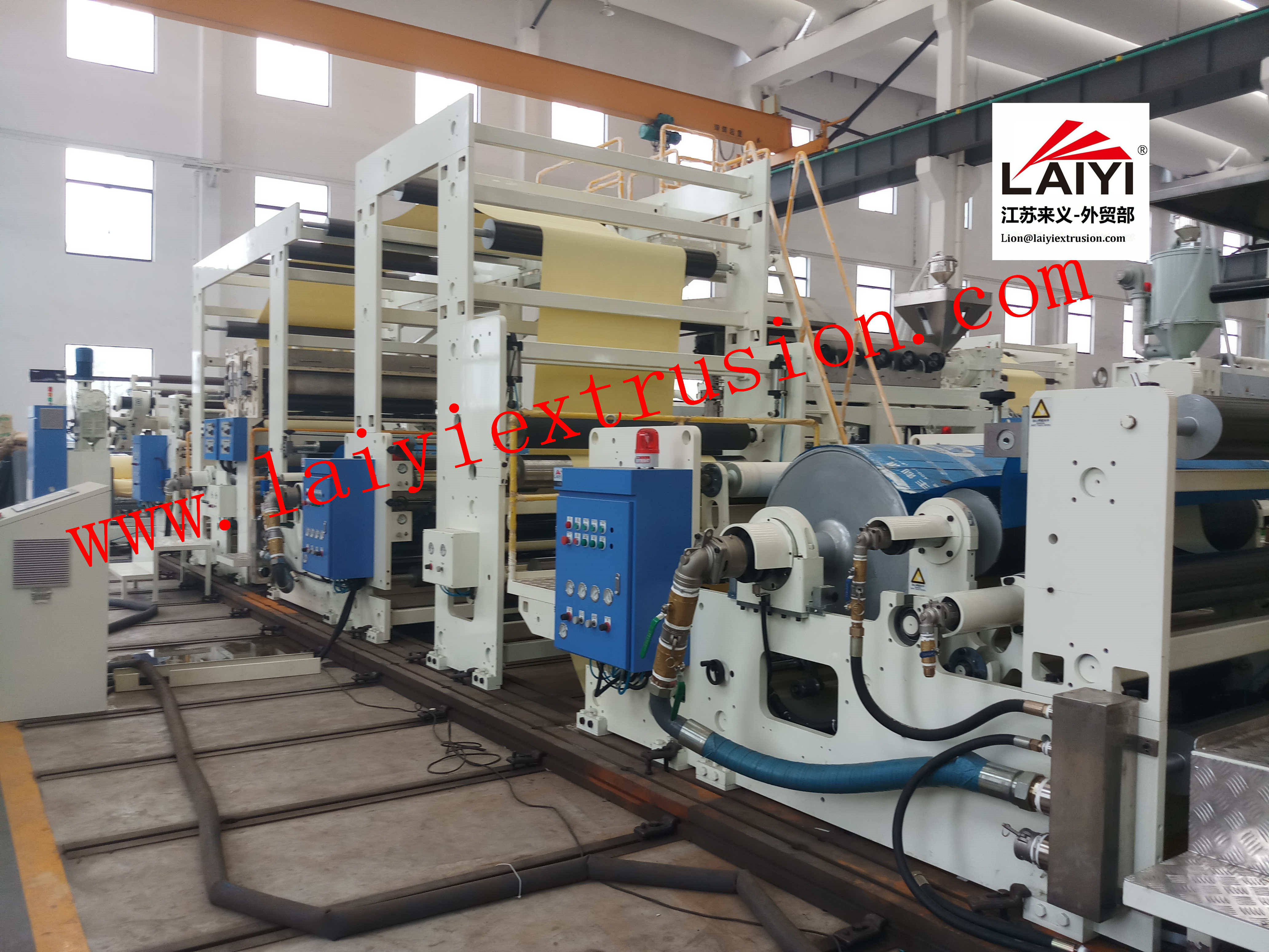 LDPE PP EVA EAA Extrusion Coating Machine Plastic Films Material
